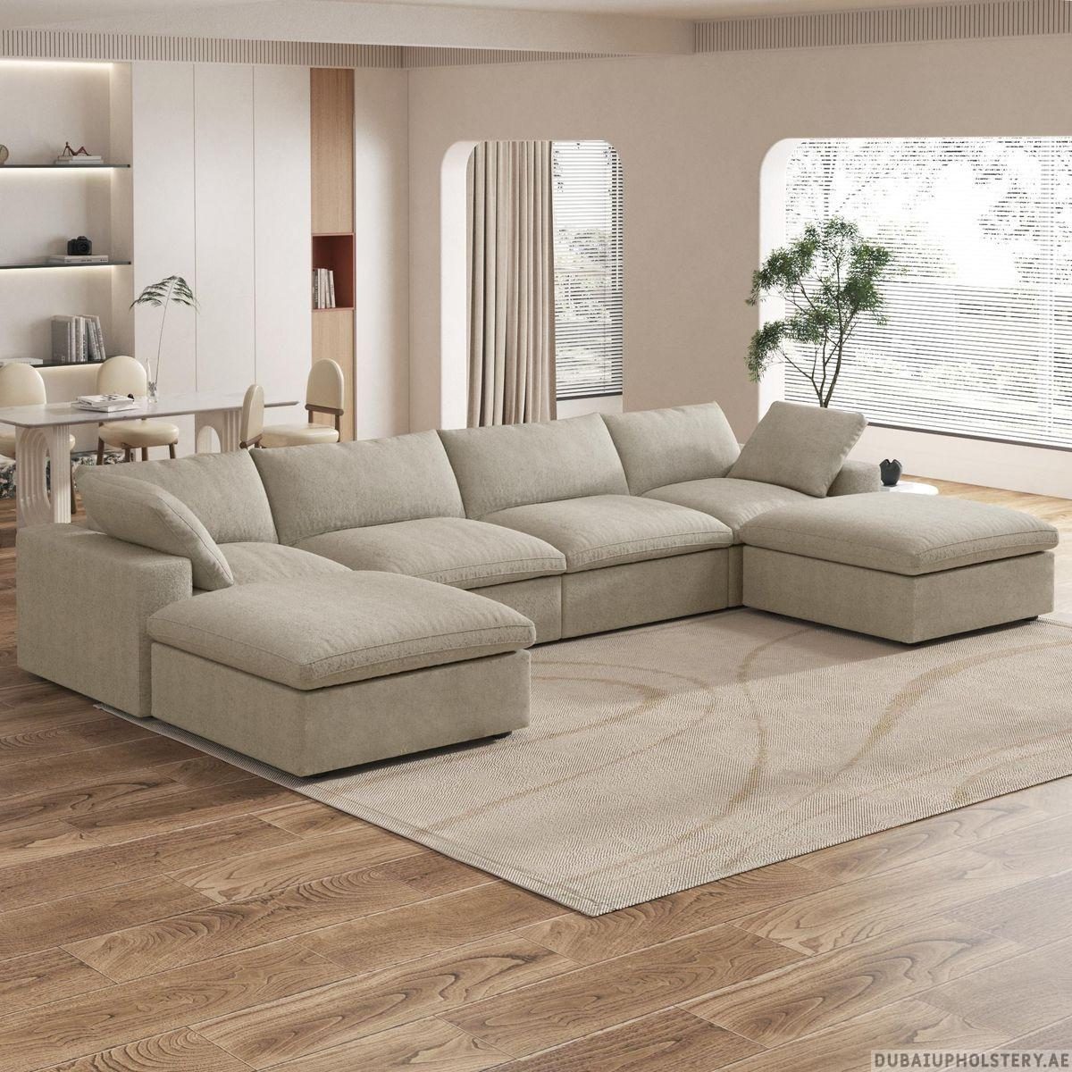 Custom Modular Couch - Dubai Upholstery