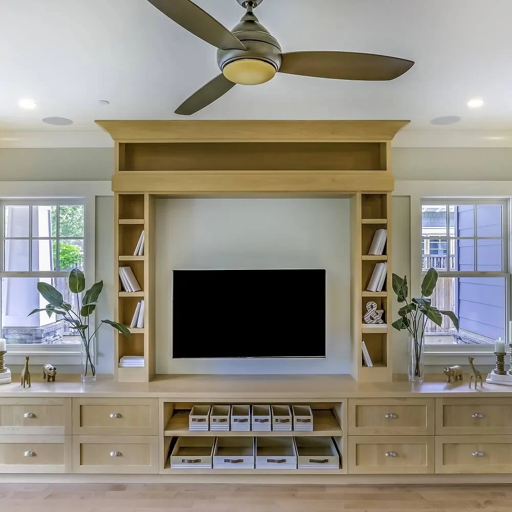 Custom TV Unit - Dubai Upholstery